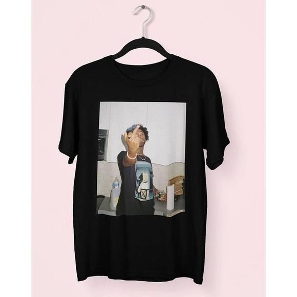 Shirts | Brent Faiyaz Middle Finger 9s Rap Shirt | Poshmark
